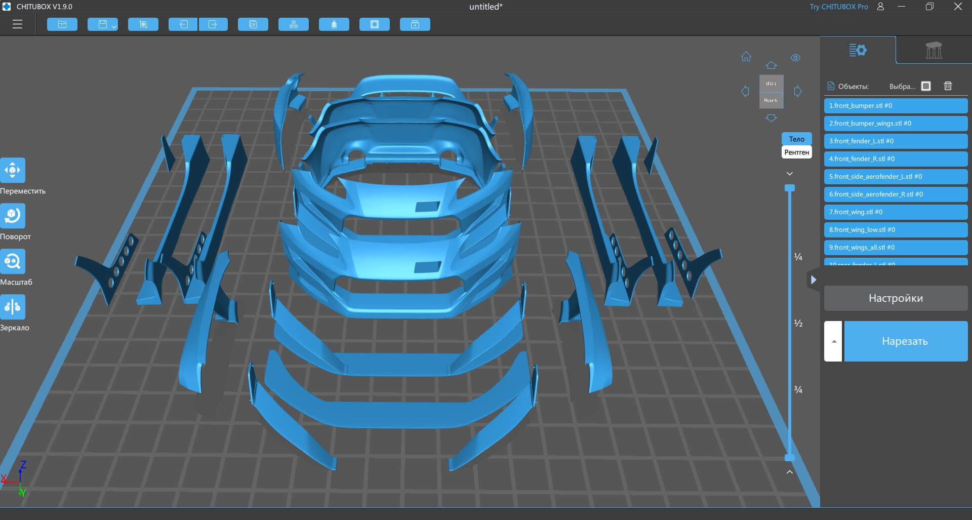 Toyota GR86 Rz Pandem Aero Kit - 3D Print Model by bayazoff
