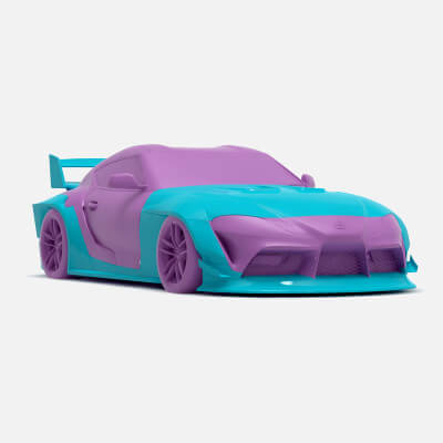 Supra Bomex Body Kit - 3D Print Model by bayazoff