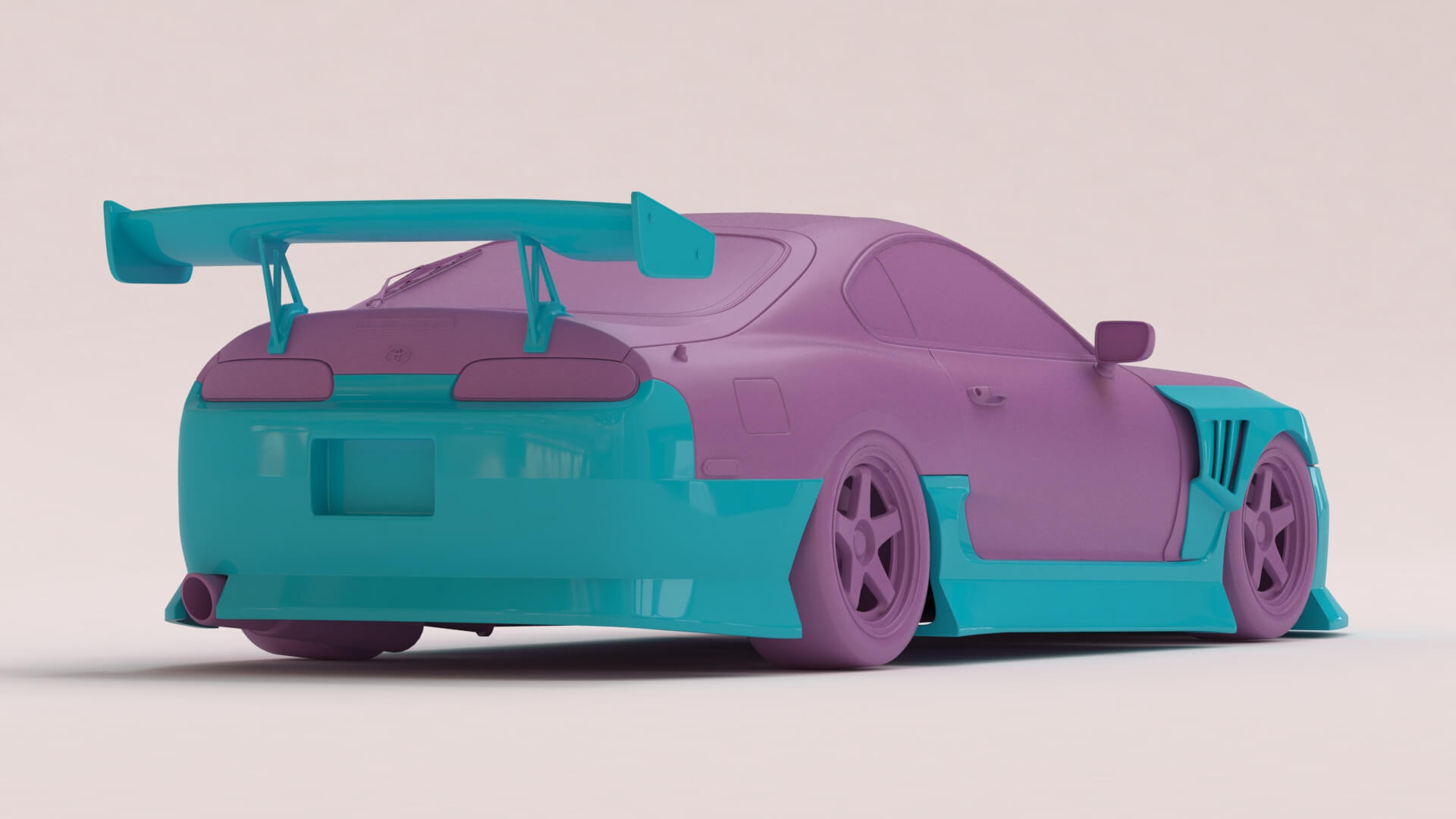 Toyota Supra MK4 Bn Sports Body Kit - 3D Print Model by bayazoff