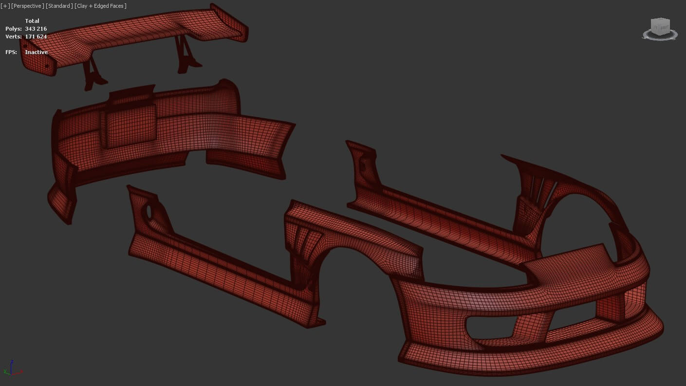 Toyota Supra MK4 Bn Sports Body Kit - 3D Print Model by bayazoff