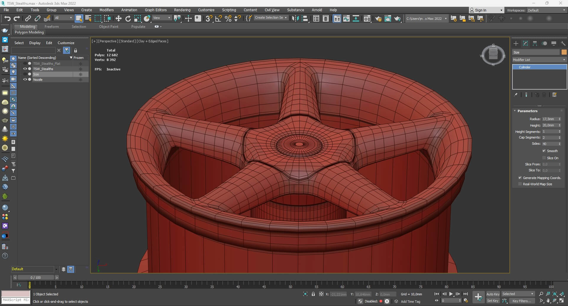 Tsw Stealth Rims Printable - 3D Model by bayazoff