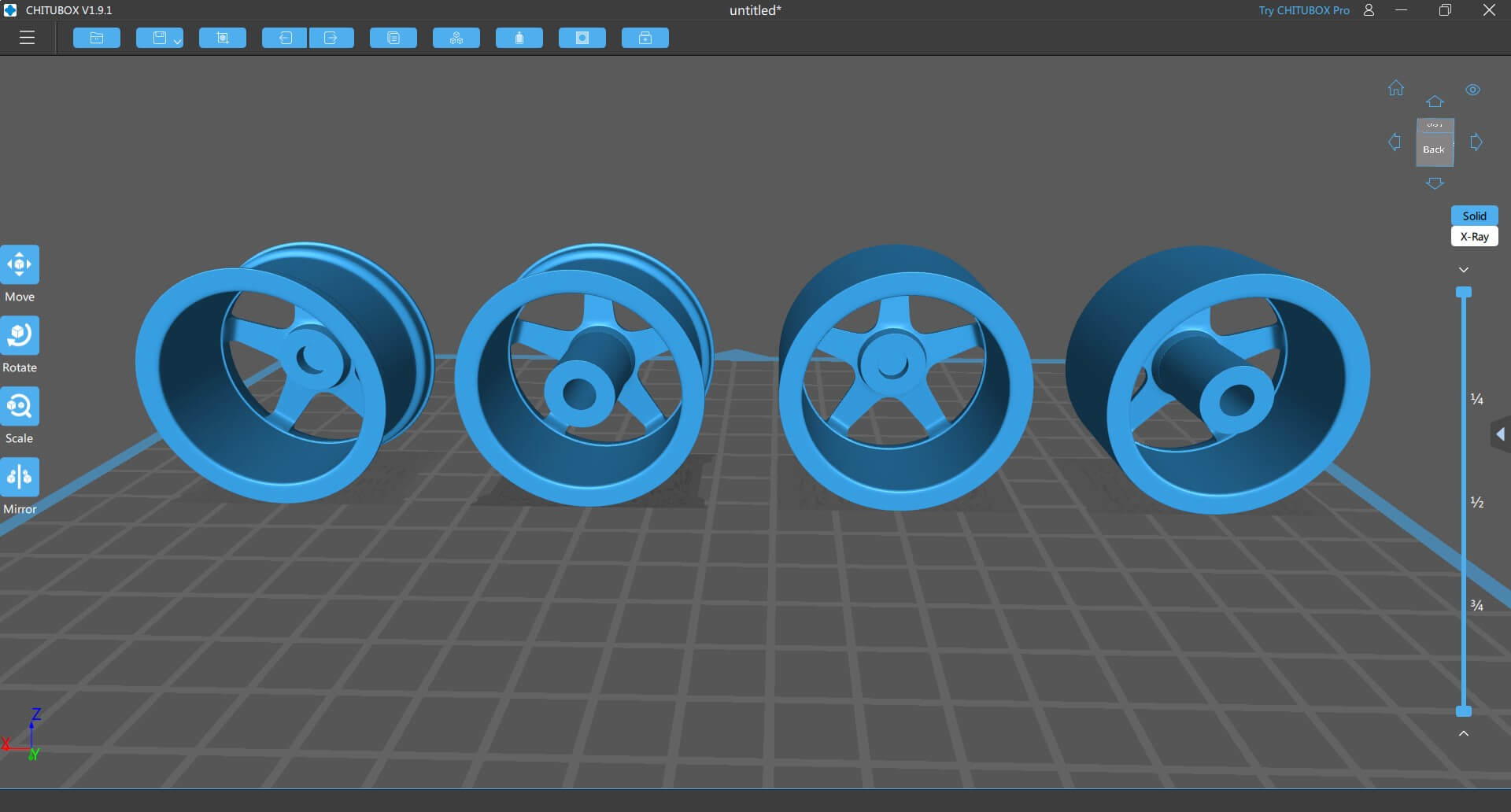 Tsw Stealth Rims Printable - 3D Model by bayazoff