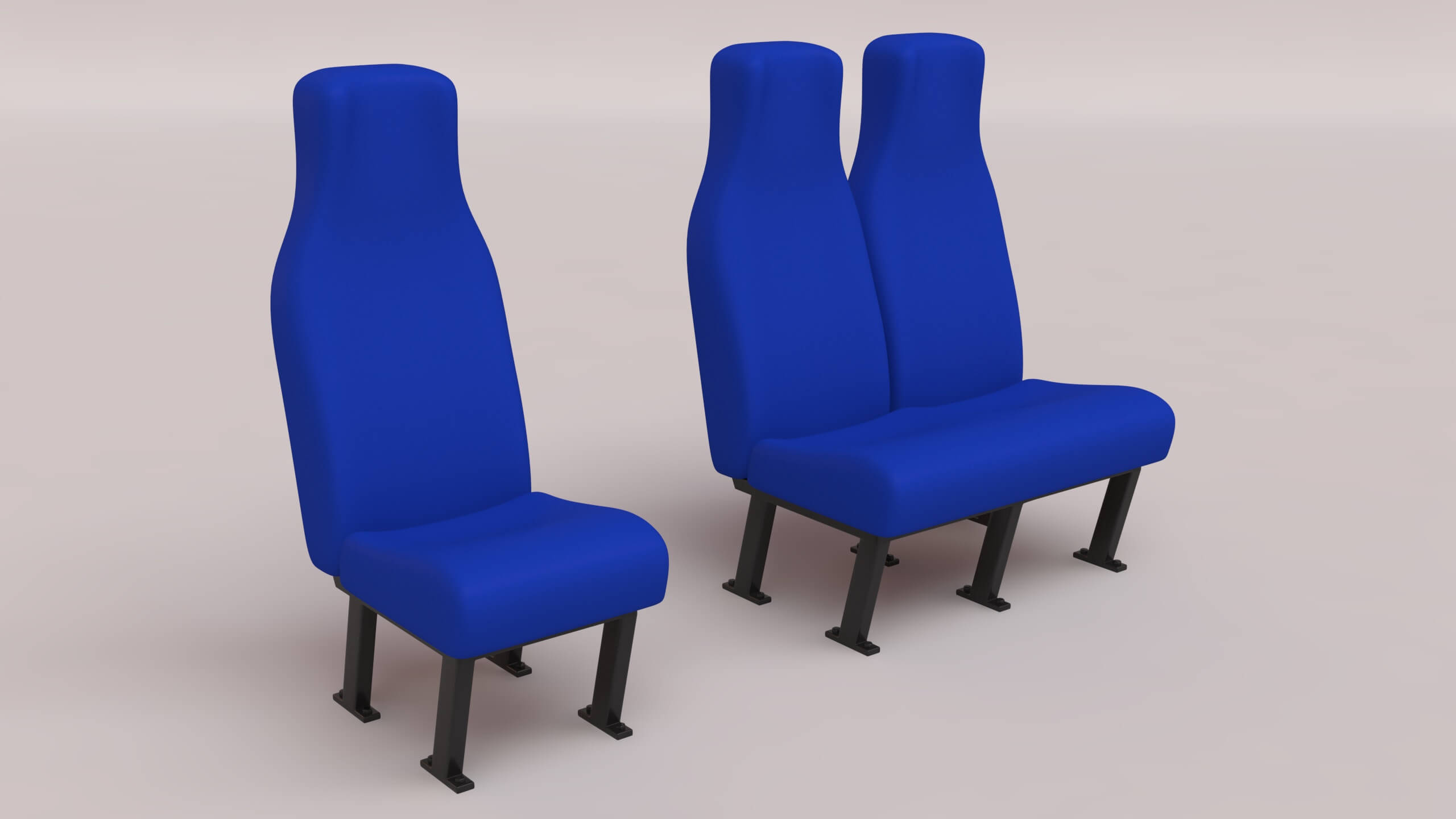 Van Seats Printable - 3D Model by bayazoff