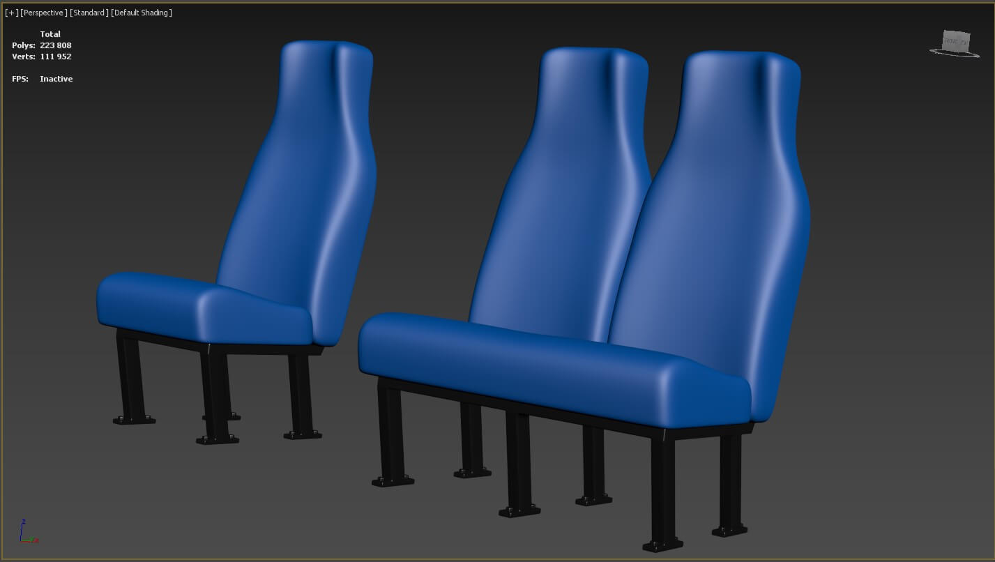 Van Seats Printable - 3D Print Model by bayazoff