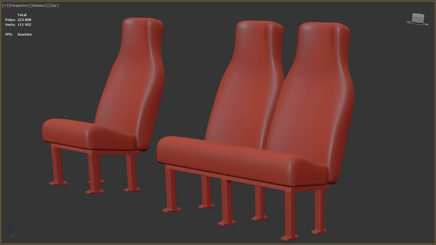 Van Seats Printable - 3D Print Model by bayazoff