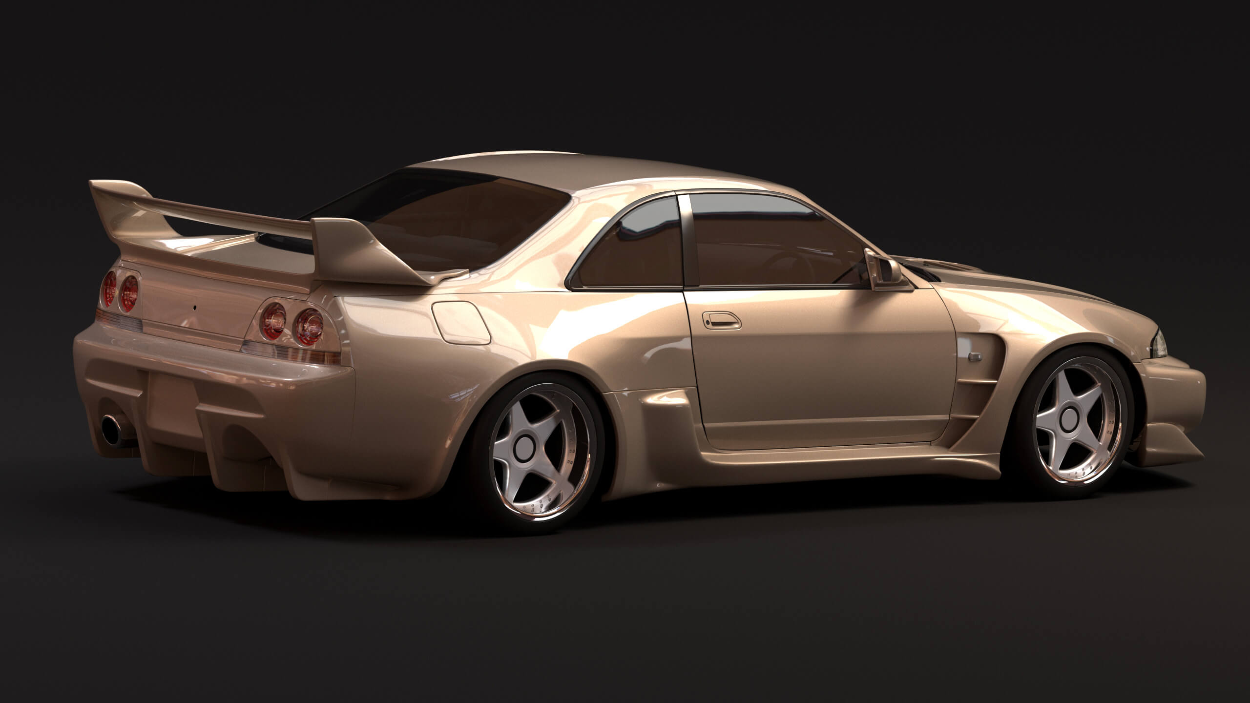 Veilside GT-R 33 Combat Evolution Body Kit 3D Print Model by bayazoff