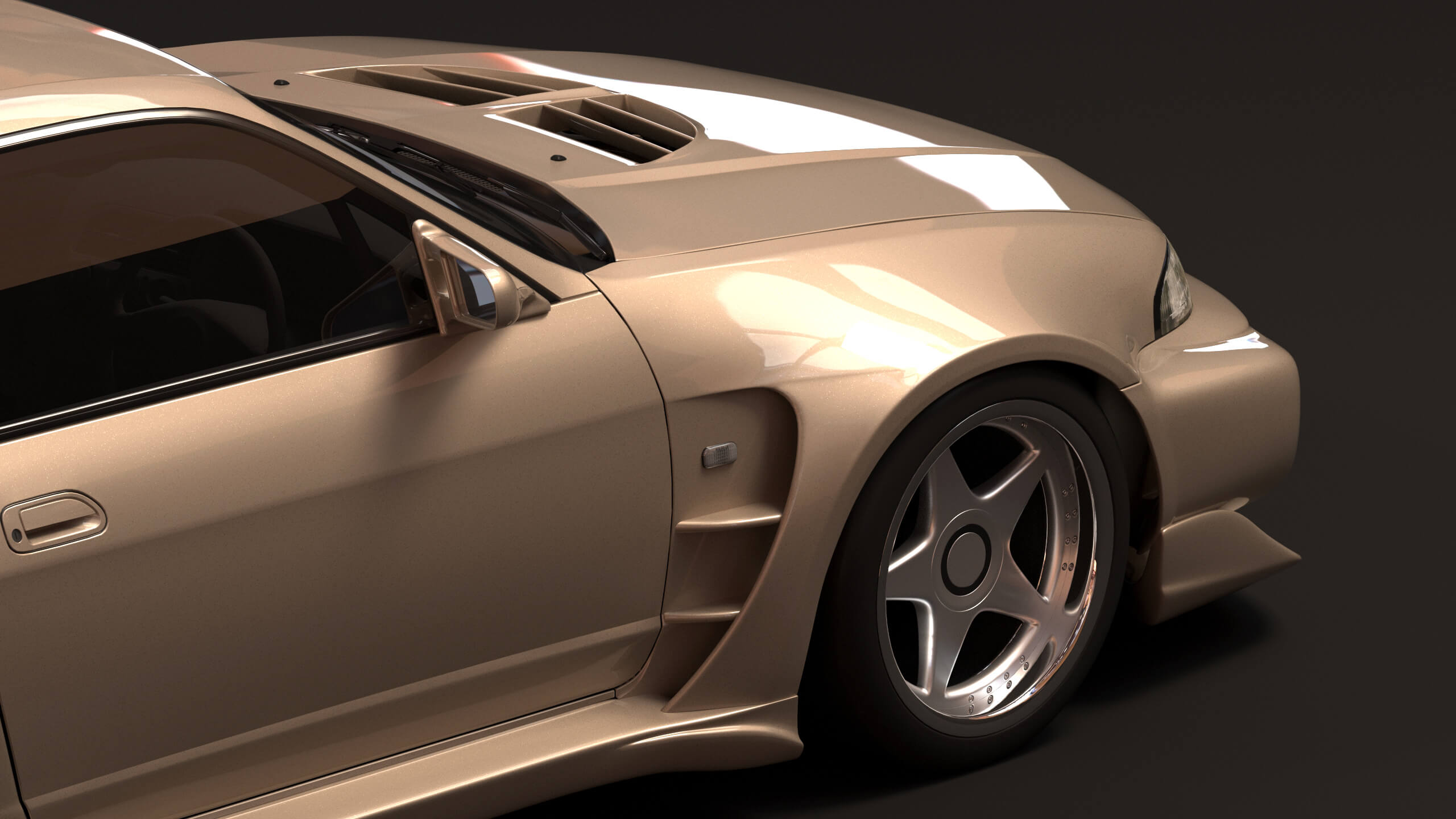 Veilside GT-R 33 Combat Evolution Body Kit 3D Model by bayazoff
