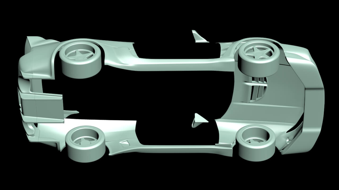 Veilside GT-R 33 Combat Evolution Body Kit 3D Print Model by bayazoff