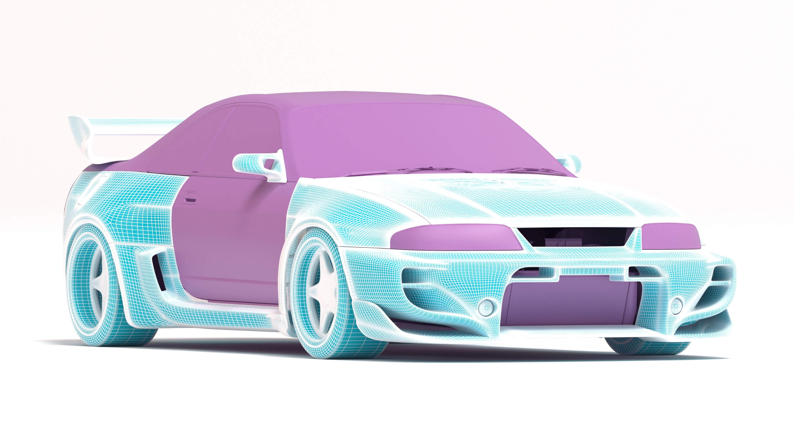 Veilside GT-R 33 Combat Evolution Body Kit 3D Print Model by bayazoff
