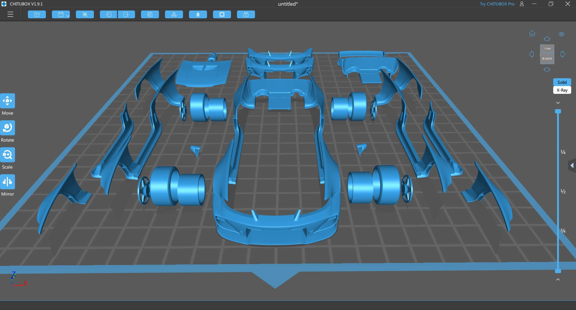 Veilside GT-R 33 Combat Evolution Body Kit 3D Model by bayazoff