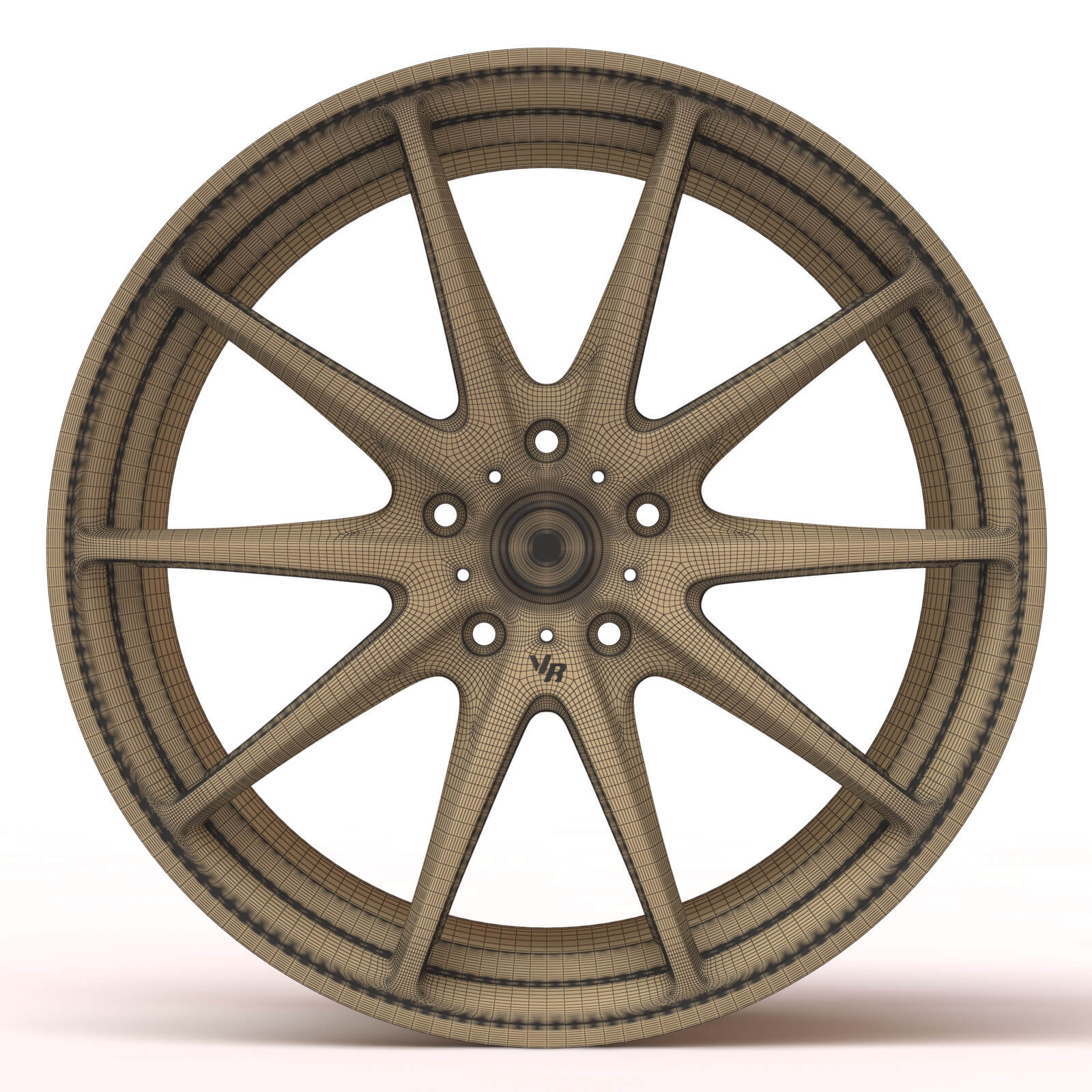 Volk Rays G25 Printable Rim - 3D Model by bayazoff