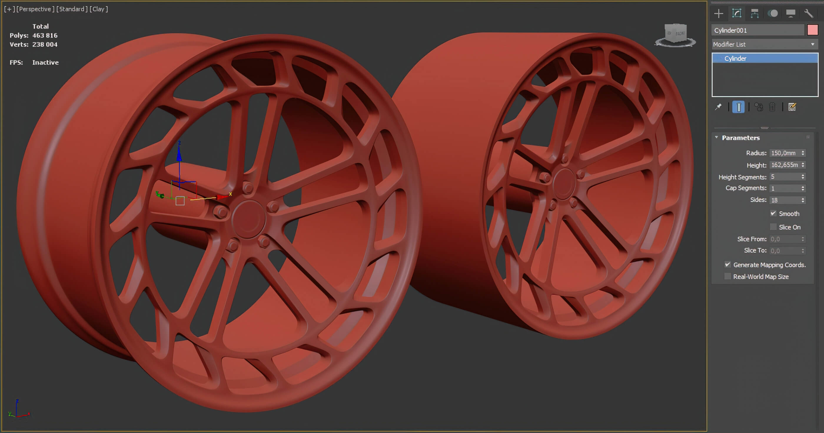 Vossen LC2-C1 Rim Printable 3D Model by bayazoff