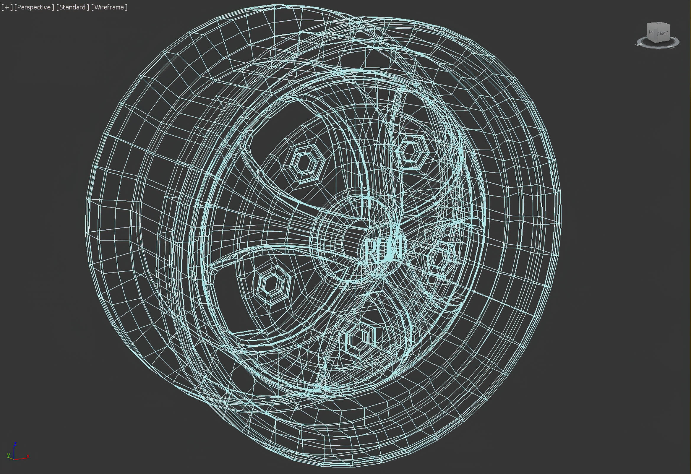 VW rdw Randar Rim Printable - 3D Model by bayazoff