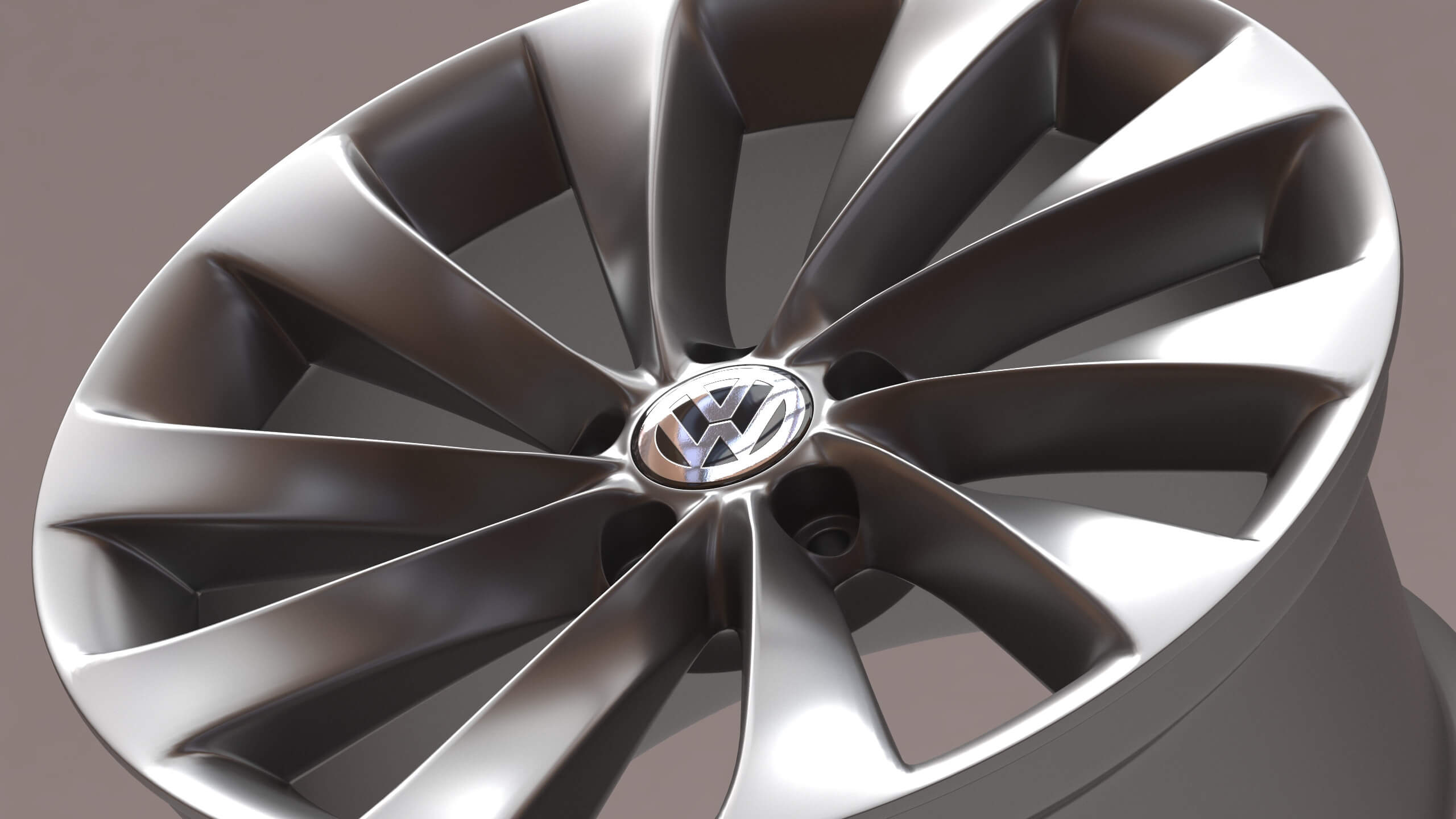 VW Scirocco Turbine Wheels Printable - 3D Model by bayazoff