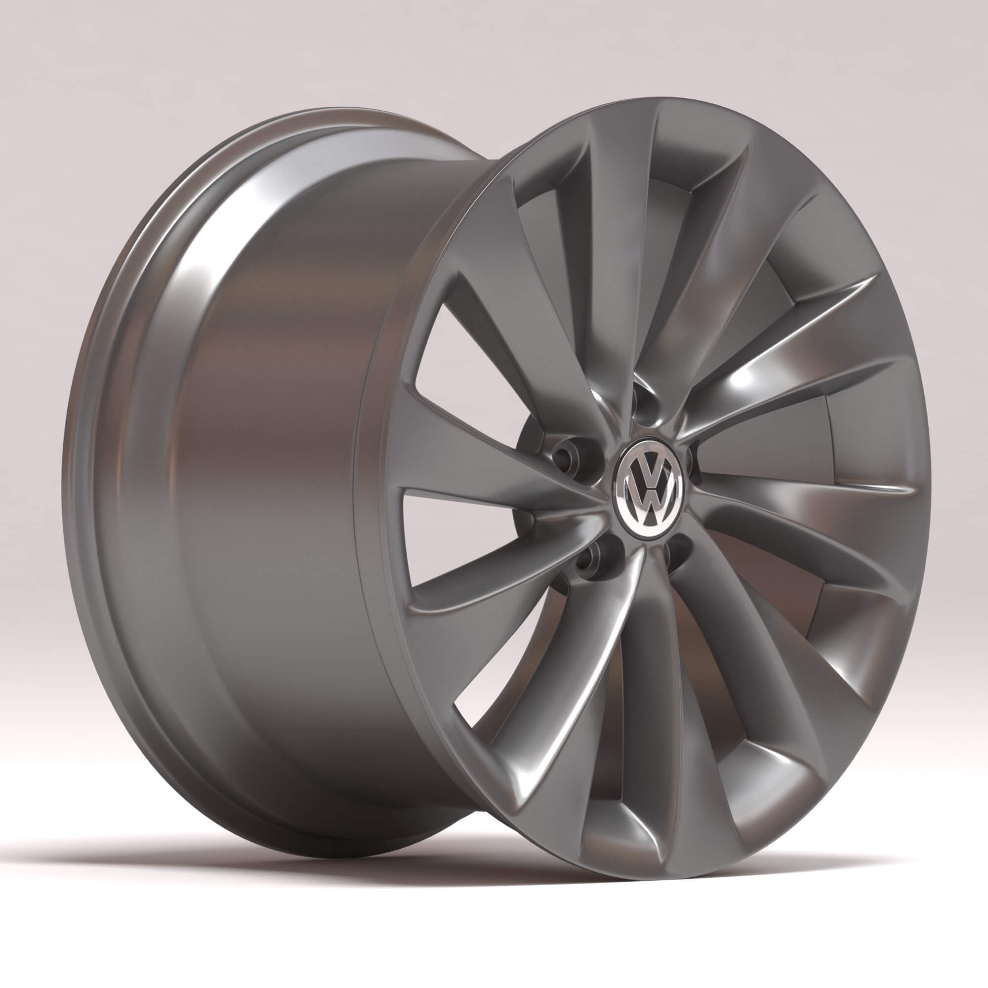 VW Scirocco Turbine Wheels Printable - 3D Model by bayazoff