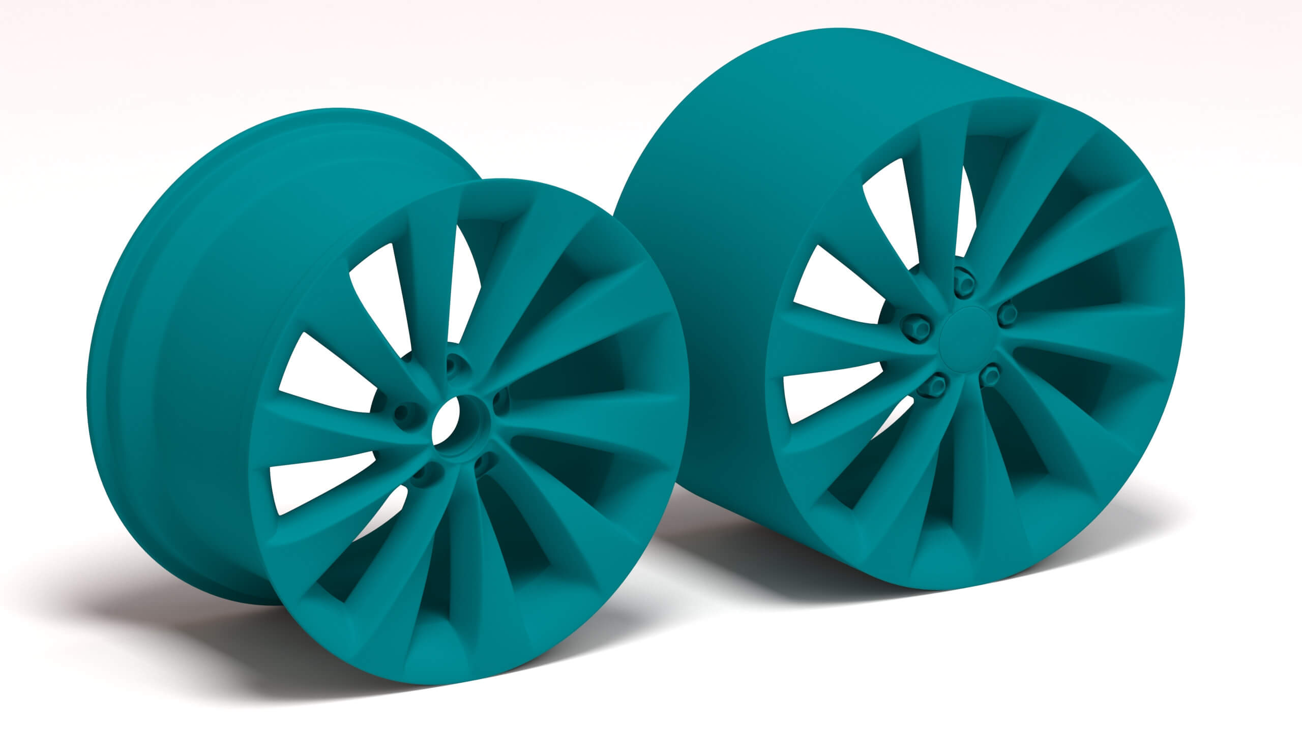 VW Scirocco Turbine Wheels Printable - 3D Model by bayazoff