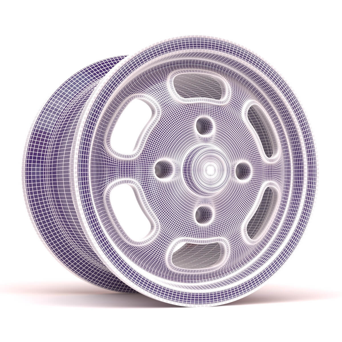 VW Turtleback Wheels Printable - 3D Model by bayazoff