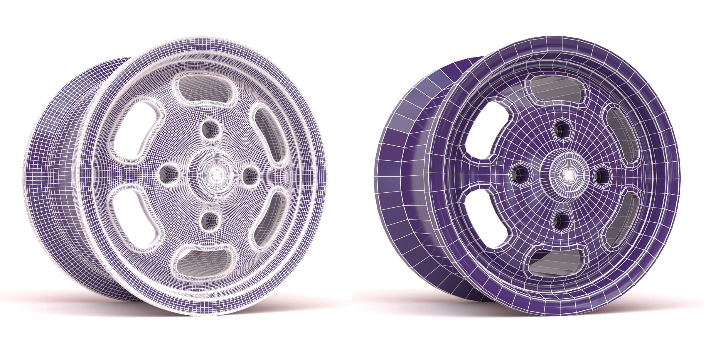 VW Turtleback Wheels Printable - 3D Model by bayazoff
