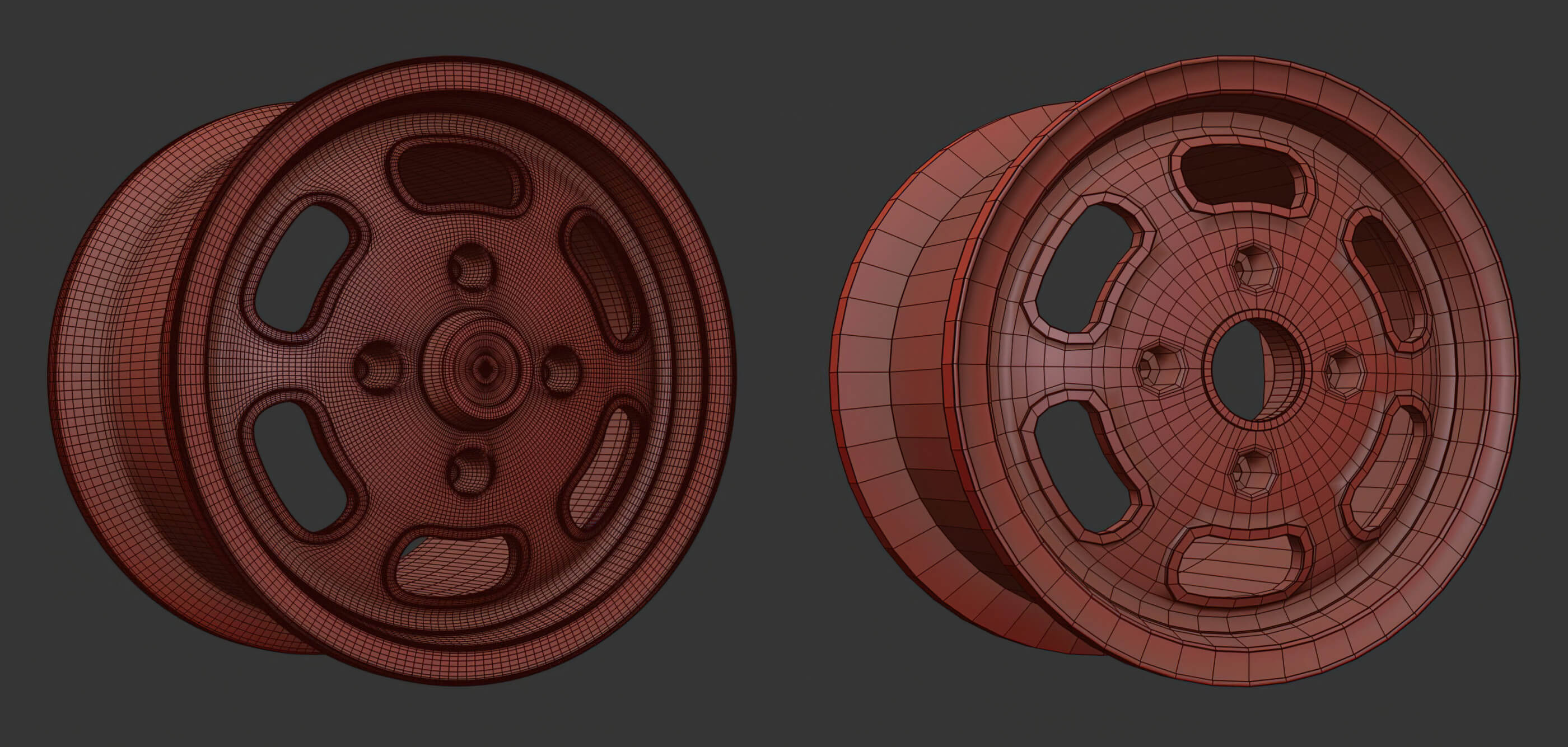 VW Turtleback Wheels Printable - 3D Model by bayazoff