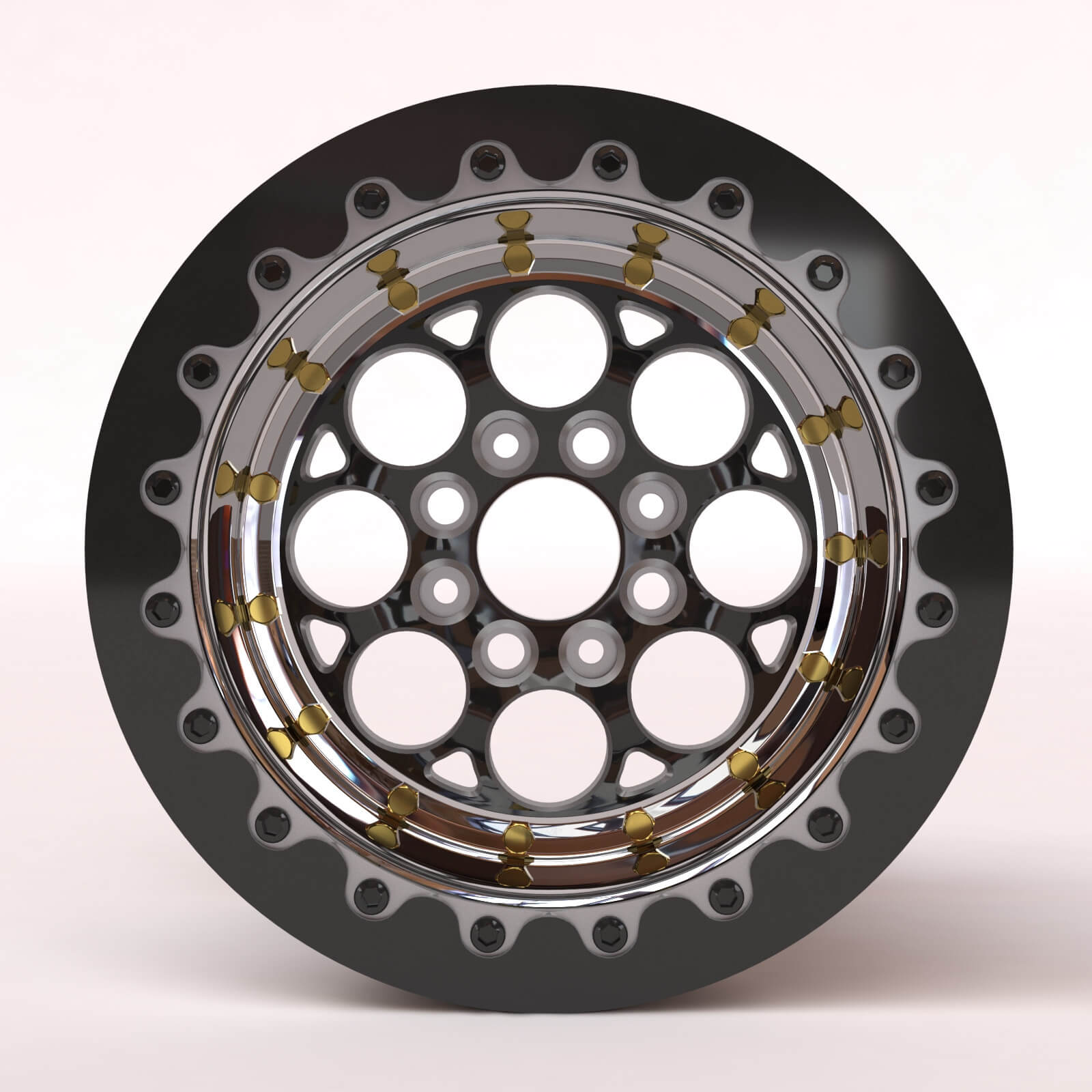 Weld Racing Magnum Forged Front and Rear - 3D Model by bayazoff