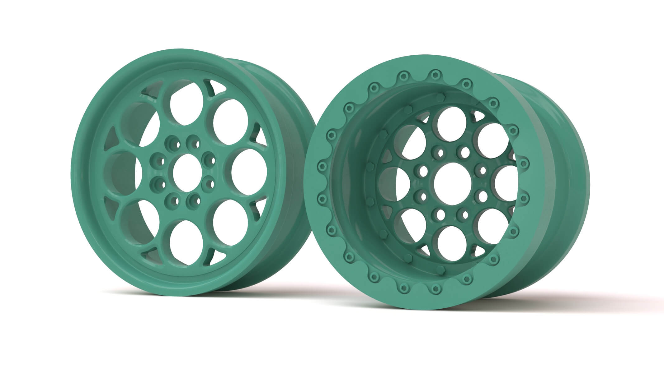 Weld Racing Magnum Forged Front and Rear - 3D Model by bayazoff