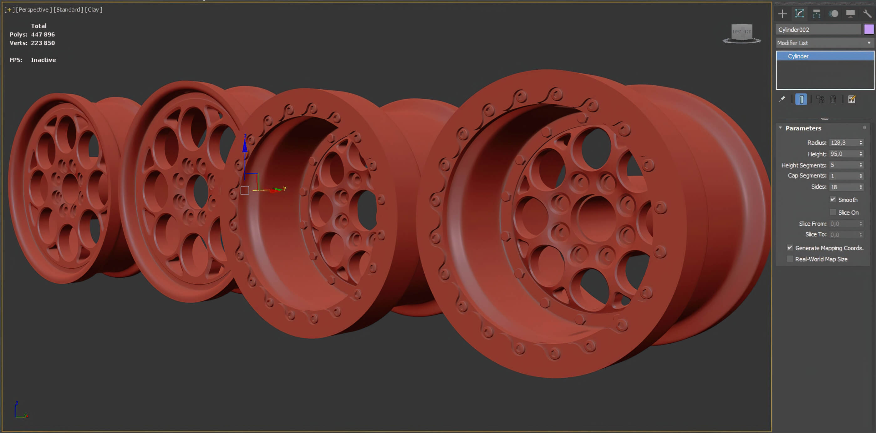 Weld Racing Magnum Forged Front and Rear - 3D Model by bayazoff