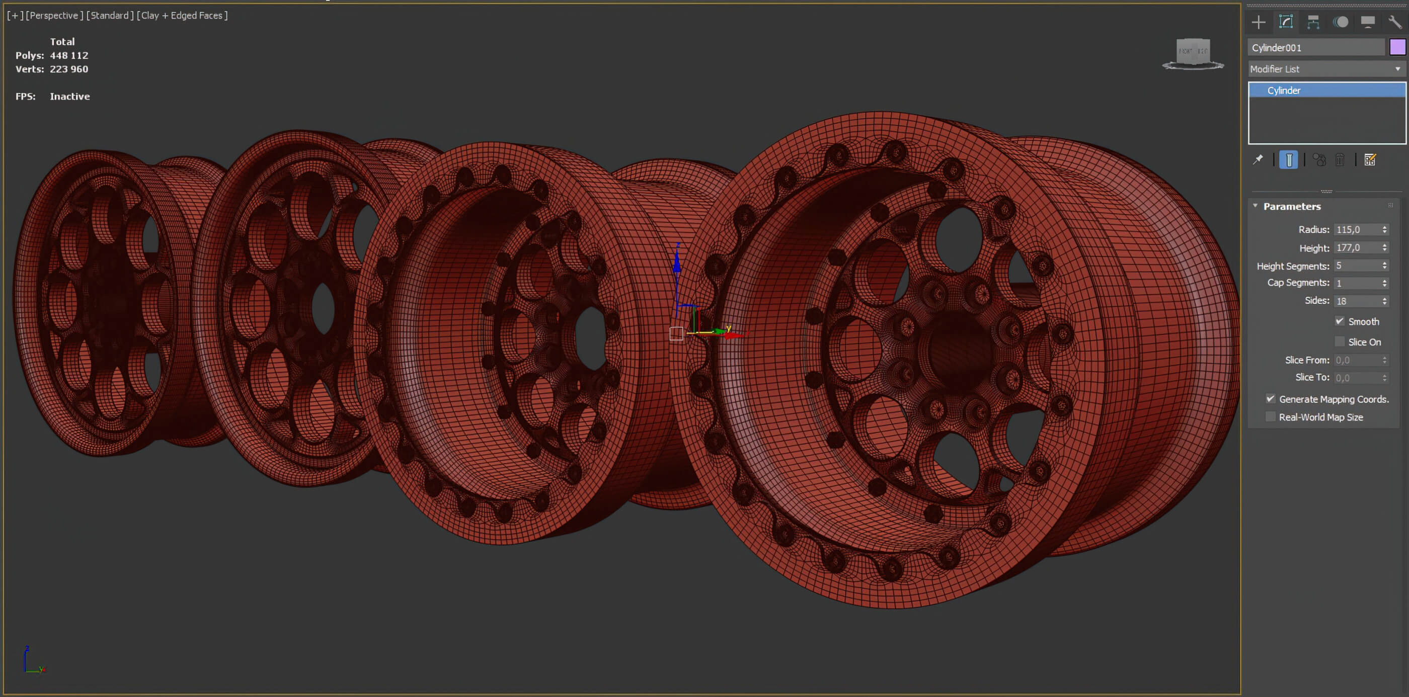 Weld Racing Magnum Forged Front and Rear - 3D Model by bayazoff