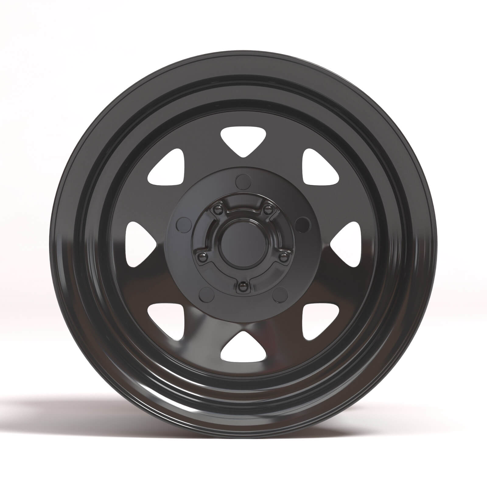 Weller Wheels 8 Spoke 4 Versions - 3D Model by bayazoff