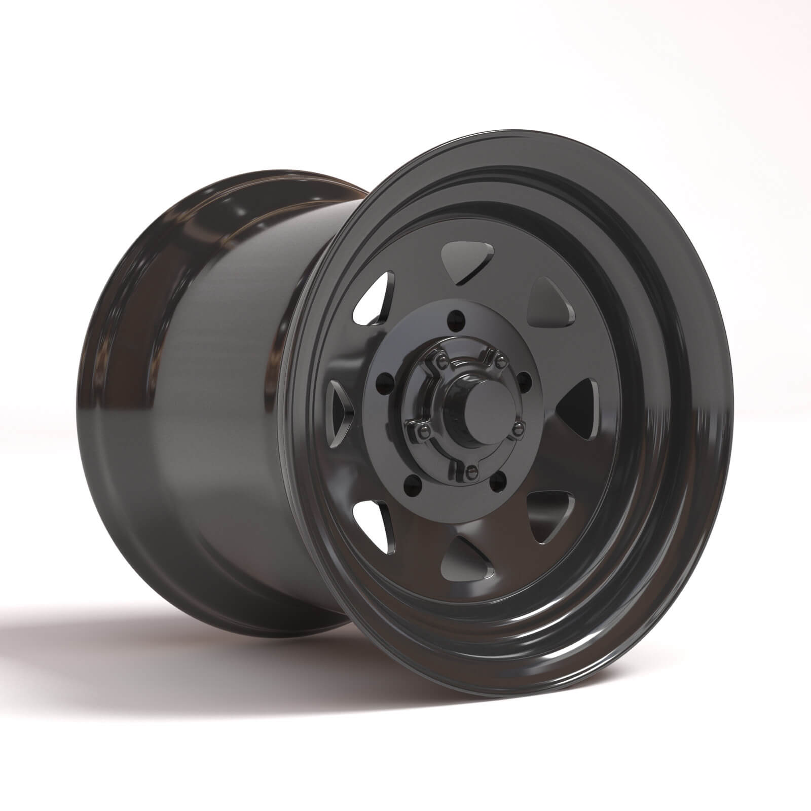 Weller Wheels 8 Spoke 4 Versions - 3D Model by bayazoff