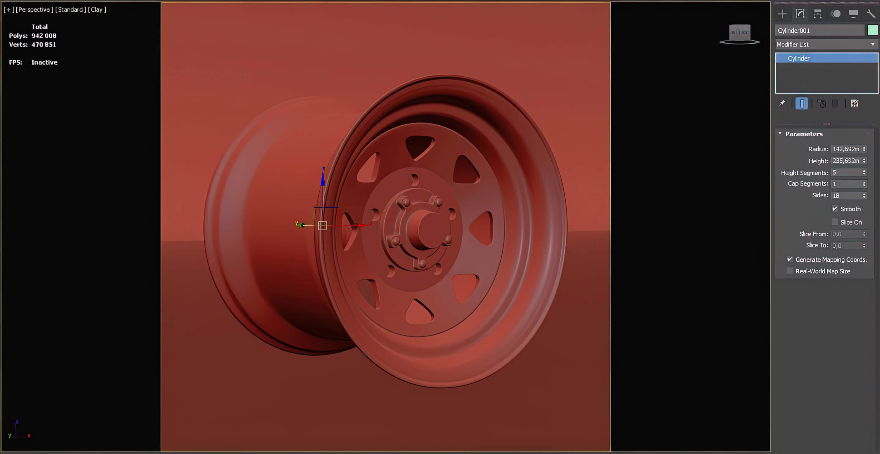 Weller Wheels 8 Spoke 4 Versions - 3D Model by bayazoff