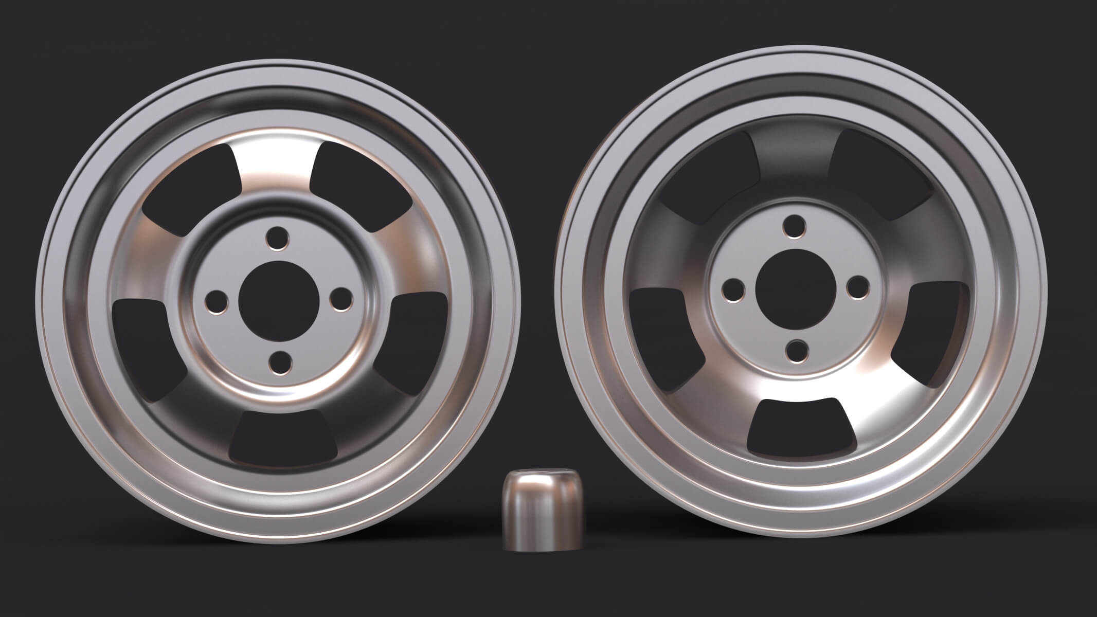 Wolfrace Slot Mag Front-Rear Rims Printable 3D Model by bayazoff