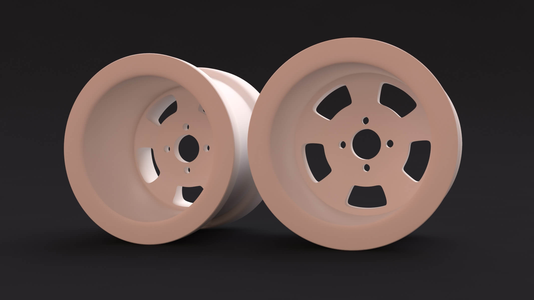 Wolfrace Slot Mag Front-Rear Rims Printable 3D Model by bayazoff
