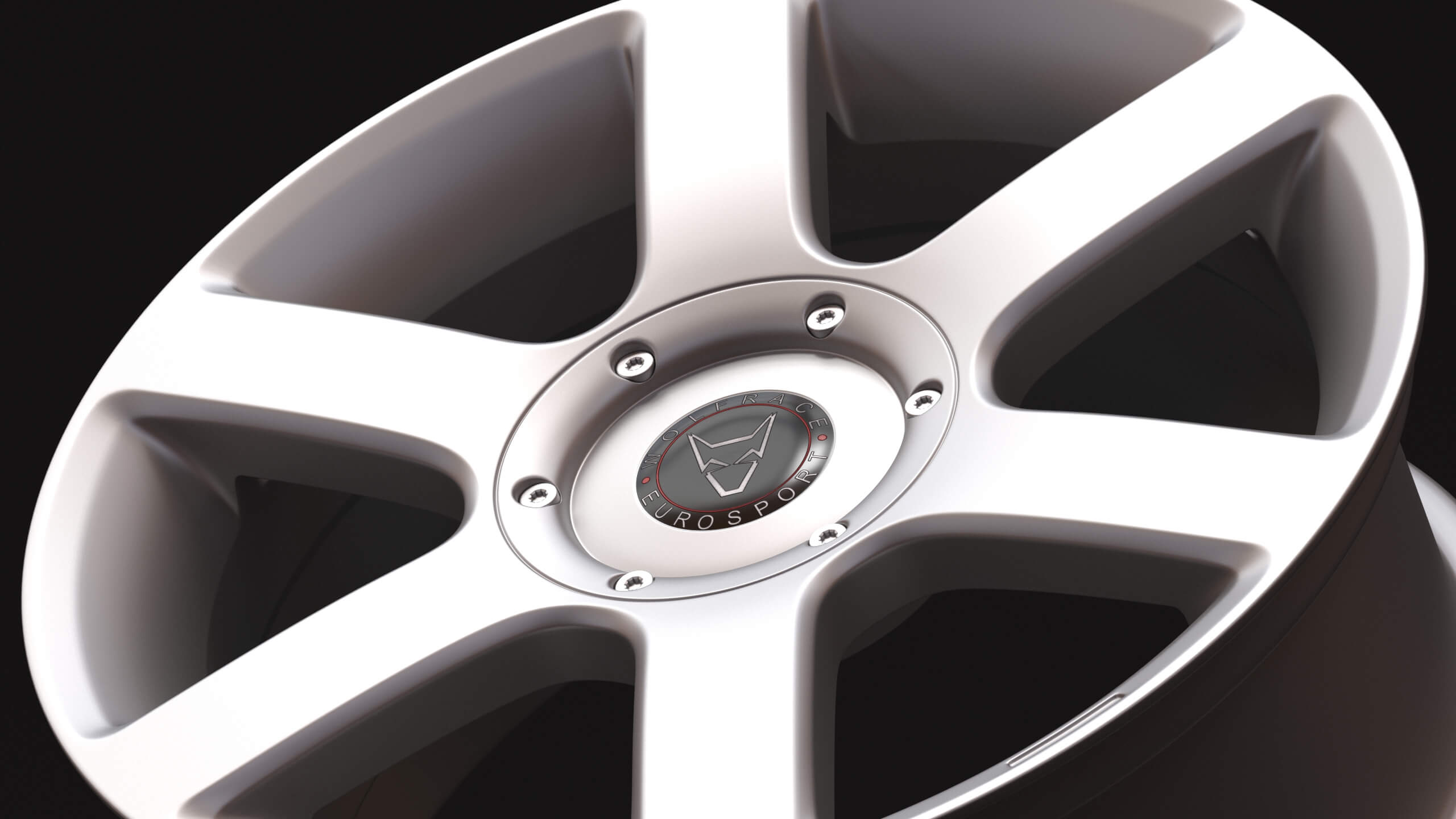 Wolfrace Voodoo Rim - 3D Print Model by bayazoff