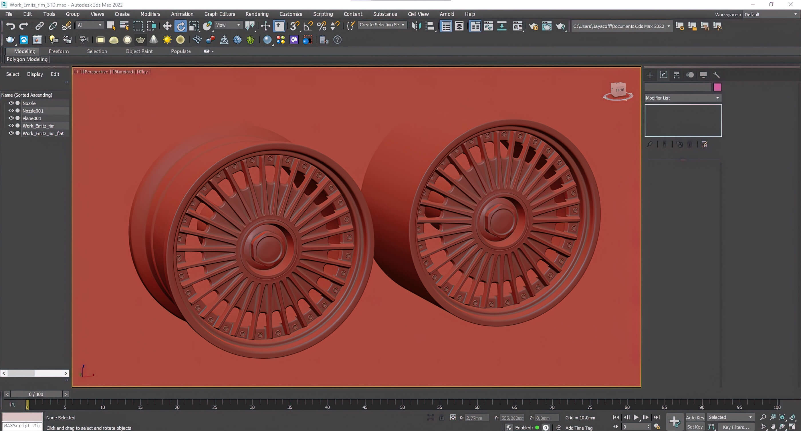 Work Emitz Rim Printable - 3D Print Model by bayazoff