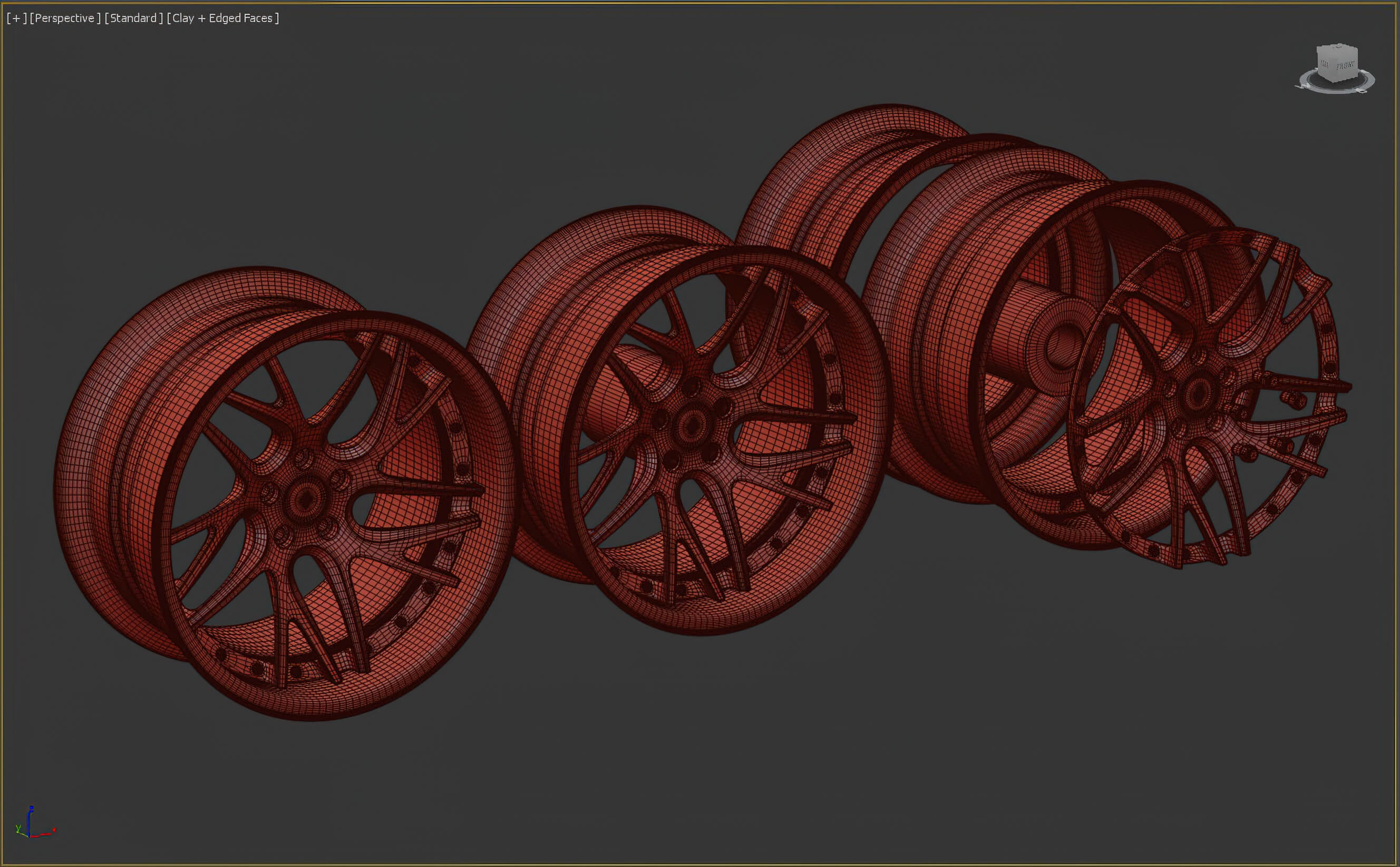 Work Gnosis Cvx Rim Printable - 3D Model by bayazoff