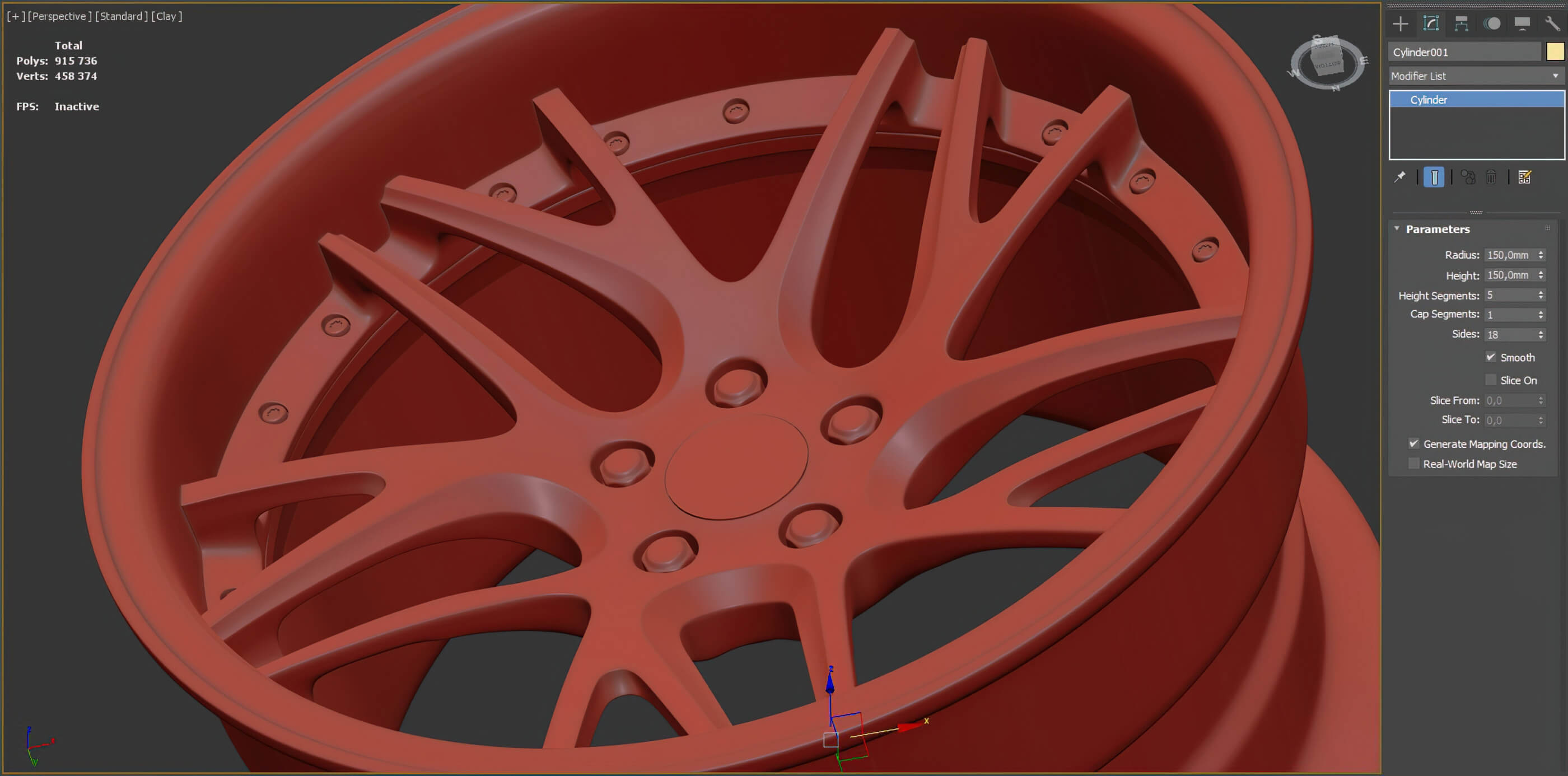 Work Gnosis Cvx Rim Printable - 3D Model by bayazoff