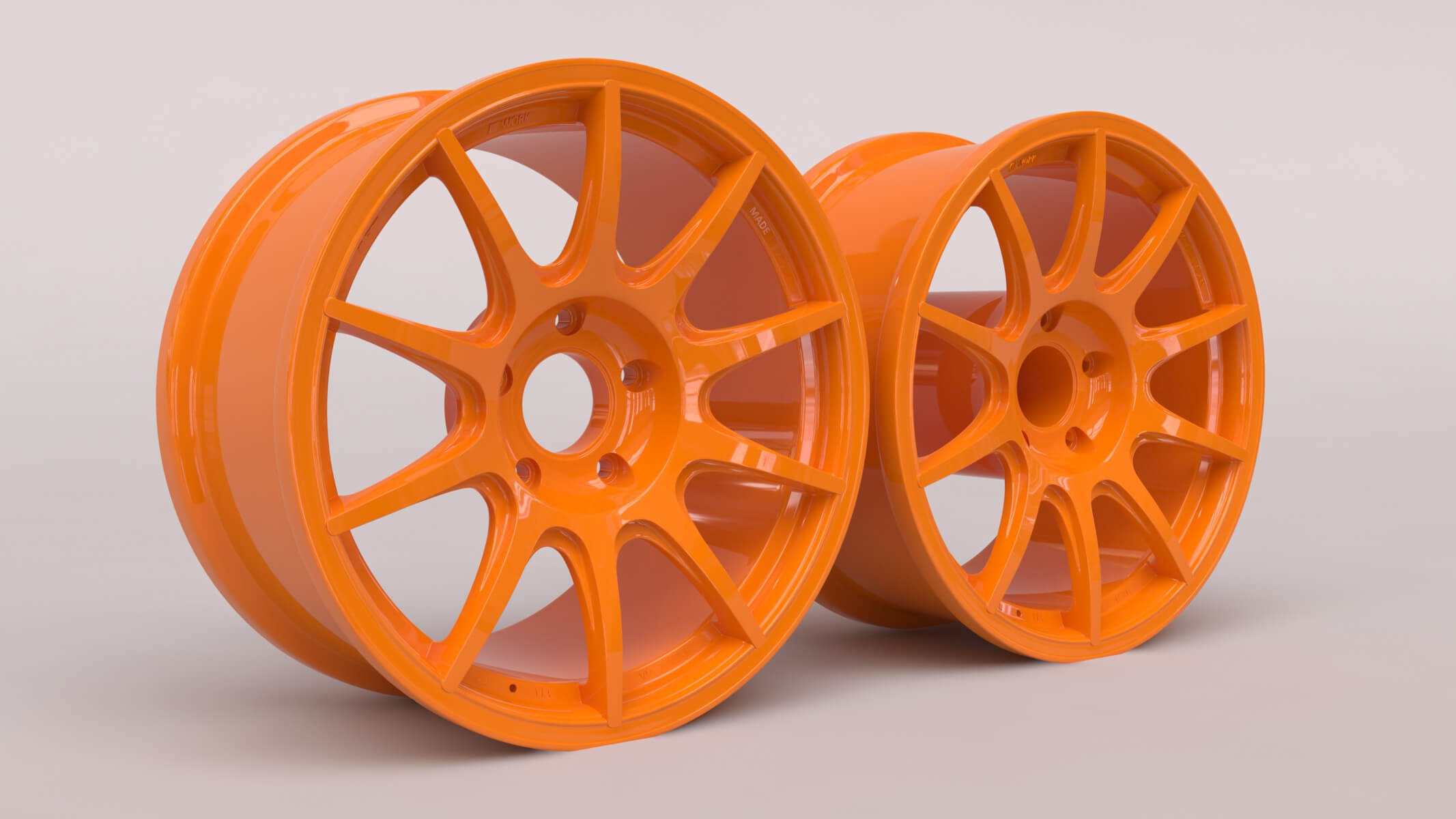 Work Mco Racing Type CS Rim - 3D Model by bayazoff