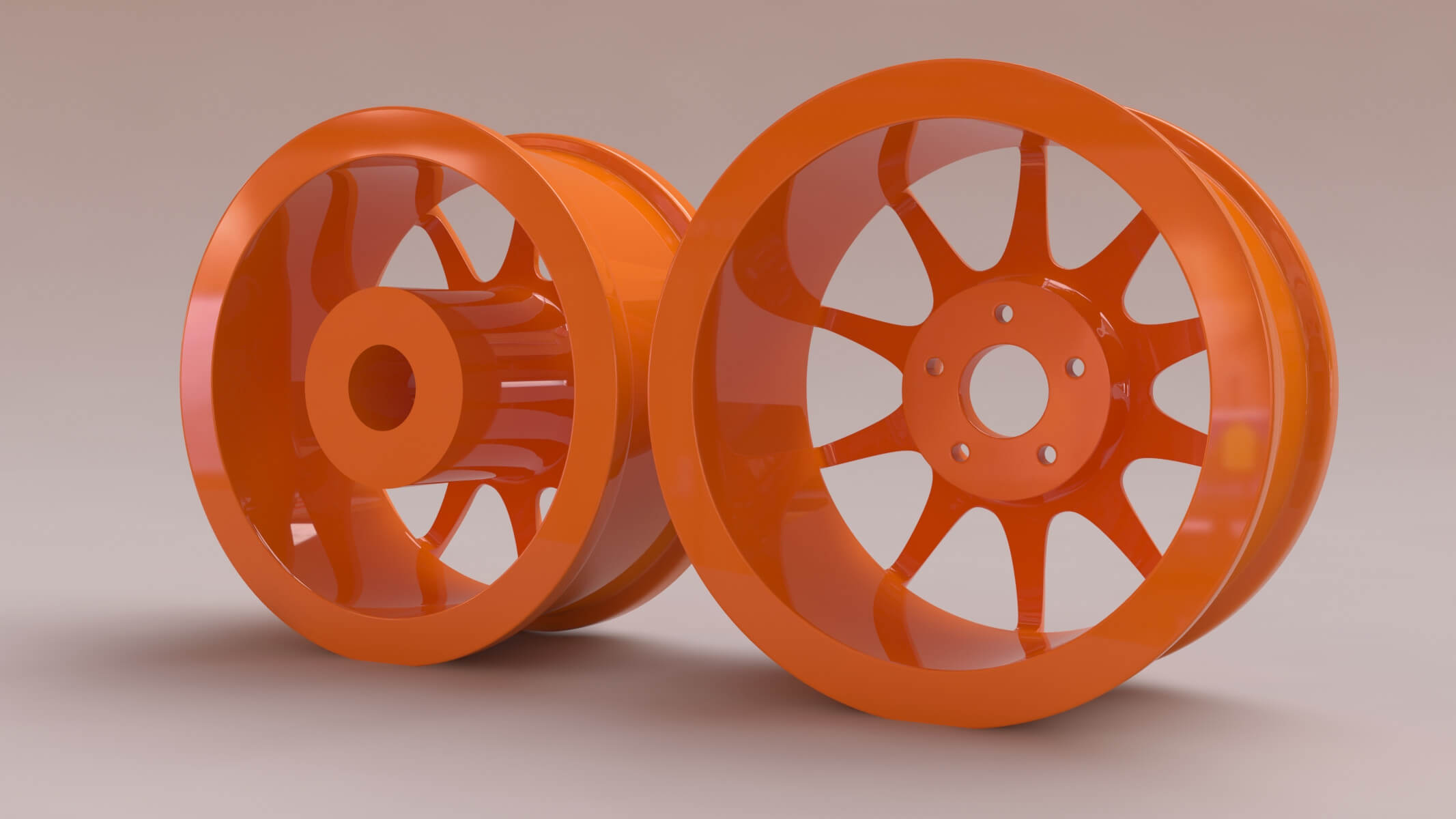 Work Mco Racing Type CS Rim - 3D Model by bayazoff