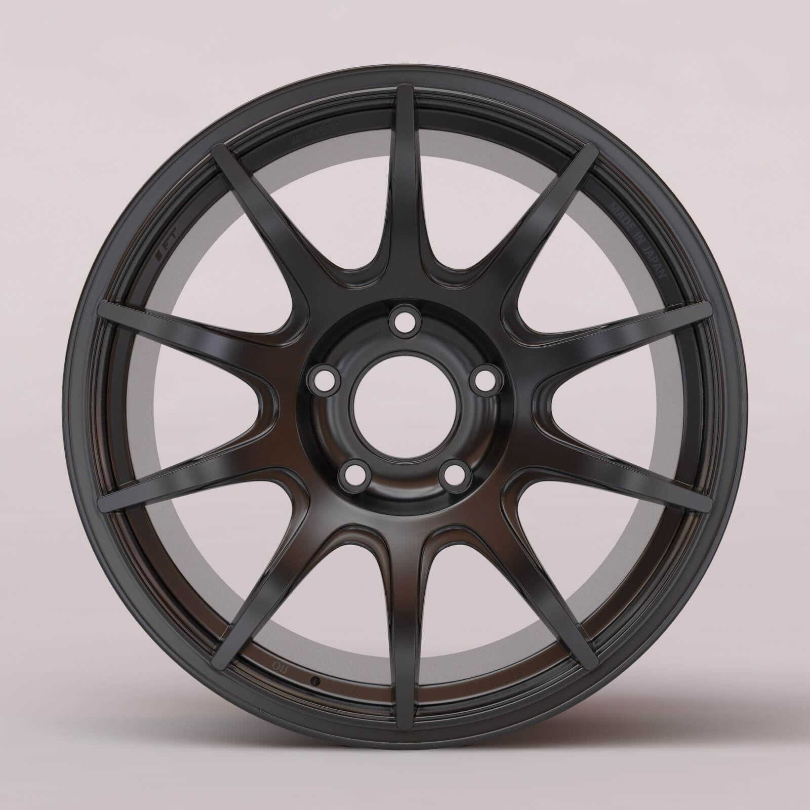 Work Mco Racing Type CS Rim - 3D Model by bayazoff