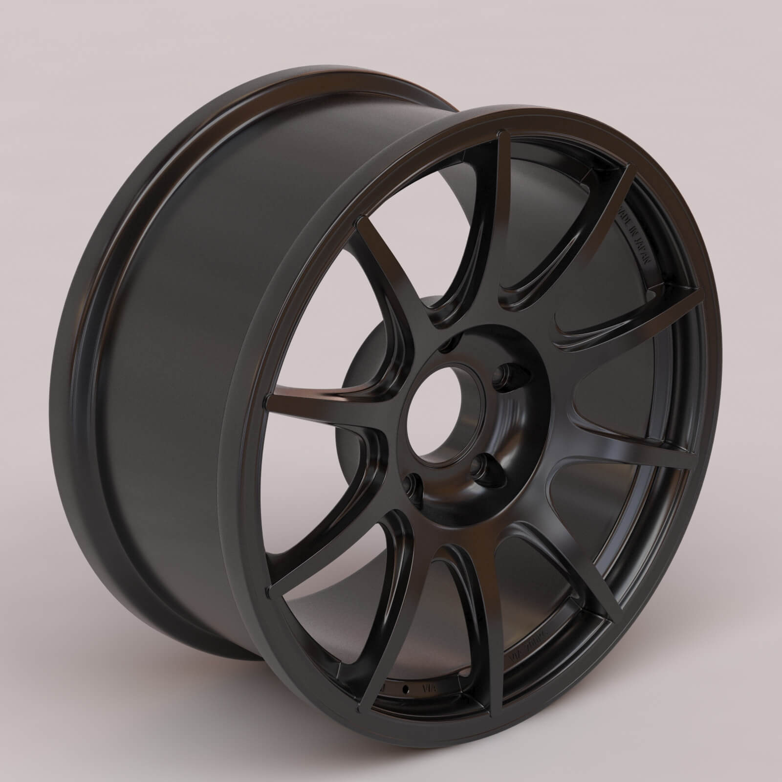 Work Mco Racing Type CS Rim - 3D Model by bayazoff