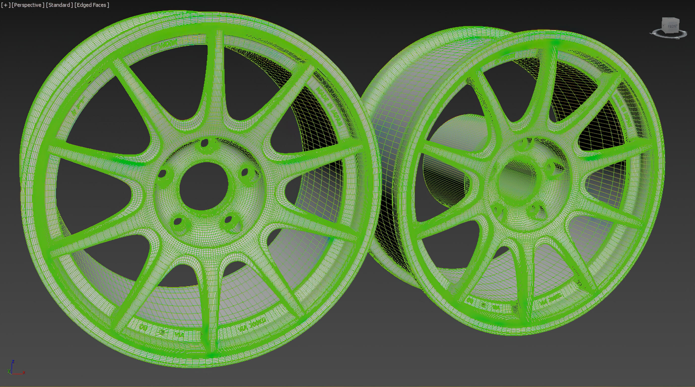 Work Mco Racing Type CS Rim - 3D Model by bayazoff