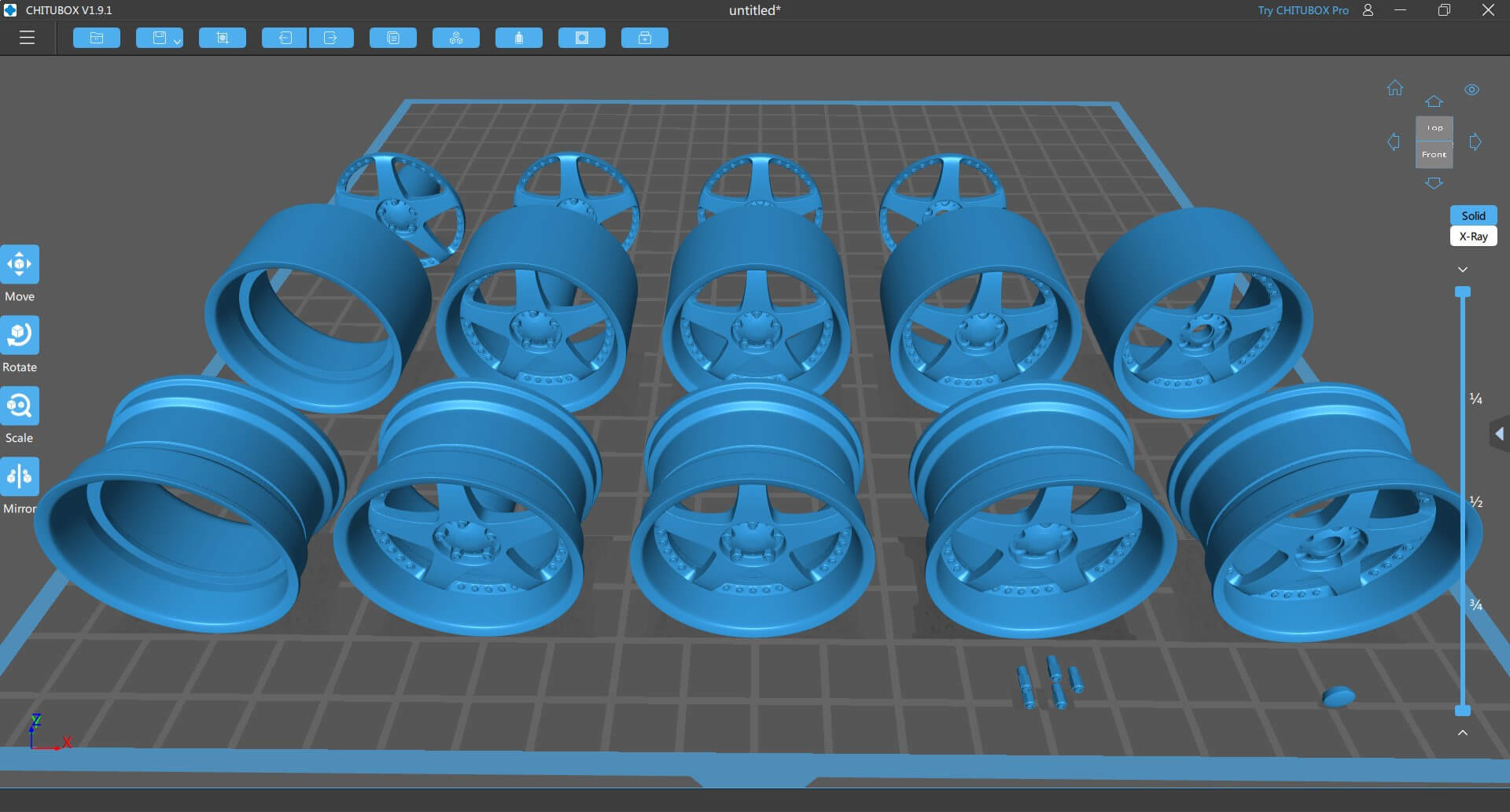 Work Vs-Zf Rim 3D Model by bayazoff