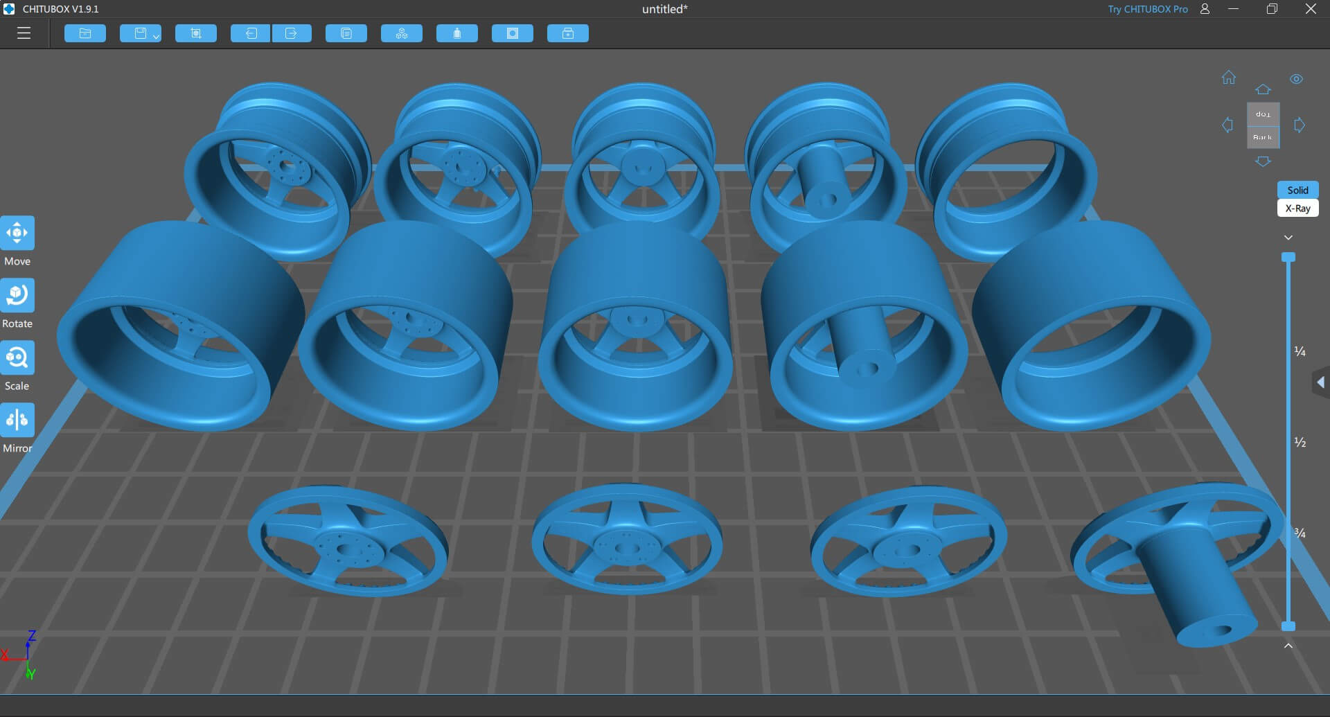 Work Vs-Zf Rim 3D Print Model by bayazoff