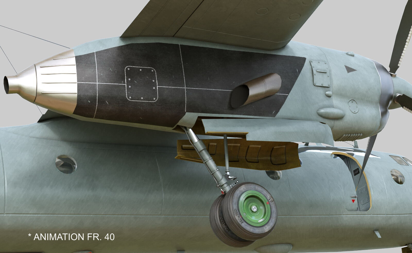 Antonov AN-26 Ru Af 3D Model by be-gemot