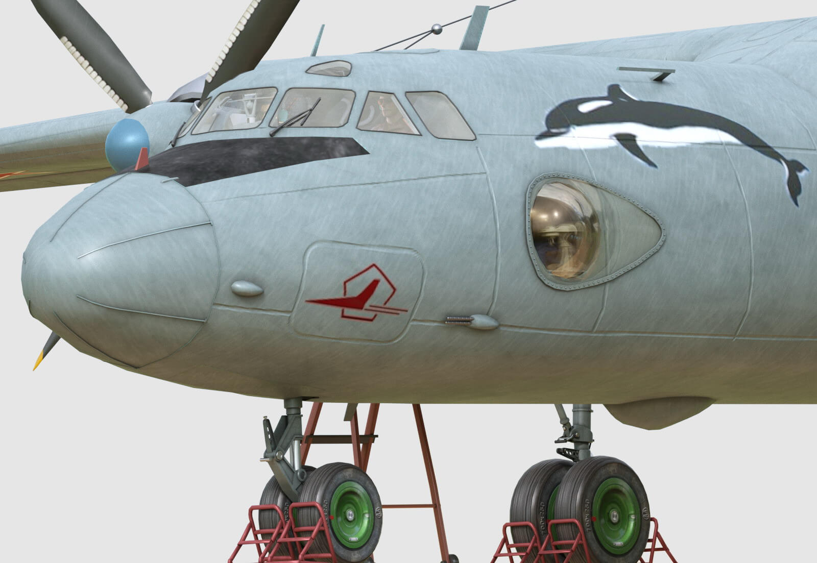 Antonov AN-26 Ru Af 3D Model by be-gemot