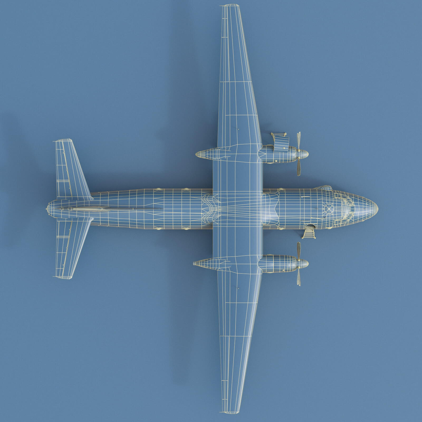 Antonov AN-26 Ru Af 3D Model by be-gemot