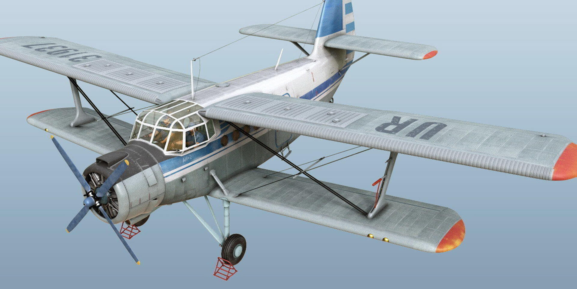 Antonov An-2T 3D Model by be-gemot
