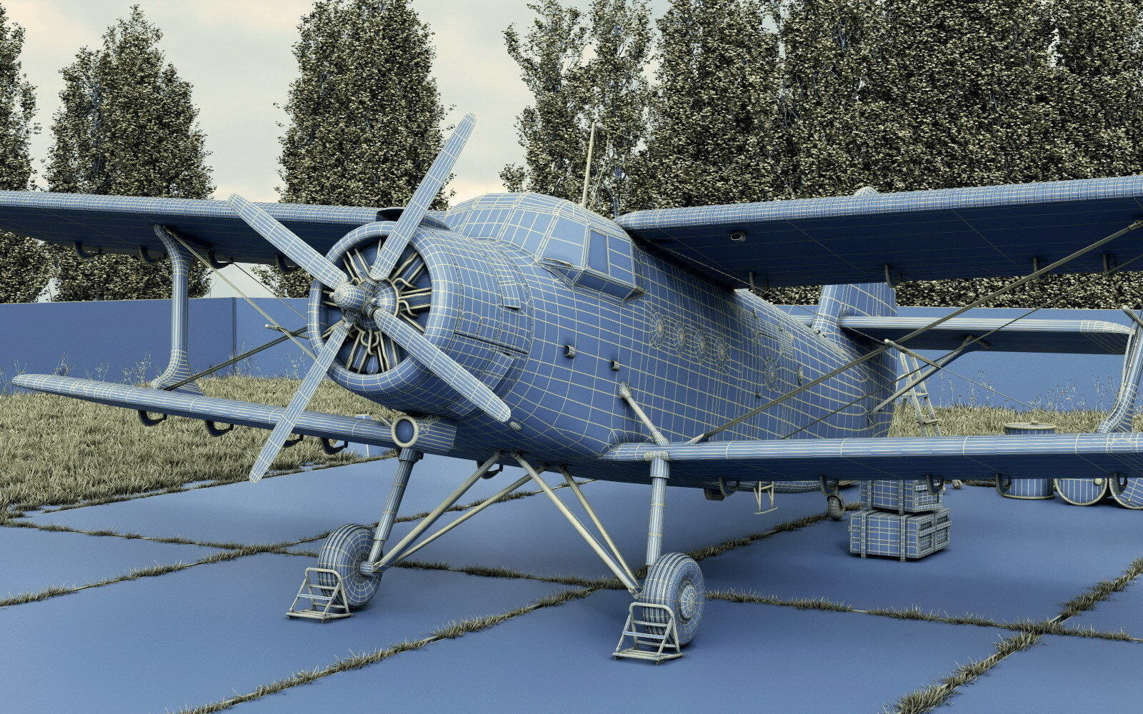 Antonov An-2T 3D Model by be-gemot