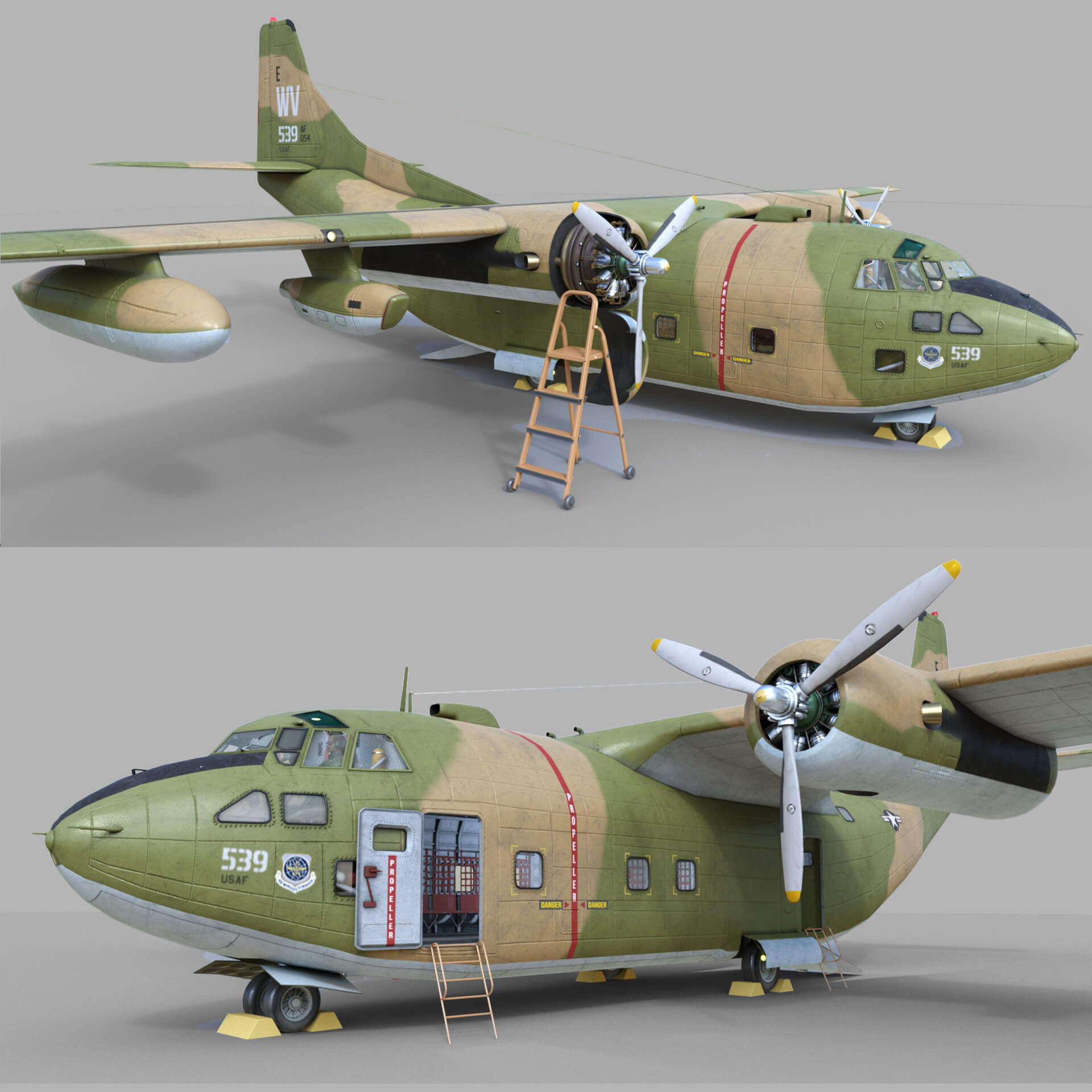 C123 Plane Crash Vietnam 1970