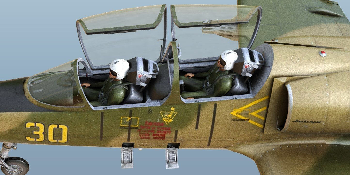 L-39C Albatros 3D Model by be-gemot